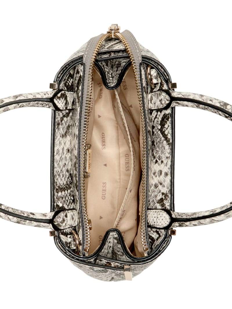 Anadela Snakeskin Mini Satchel | GUESS