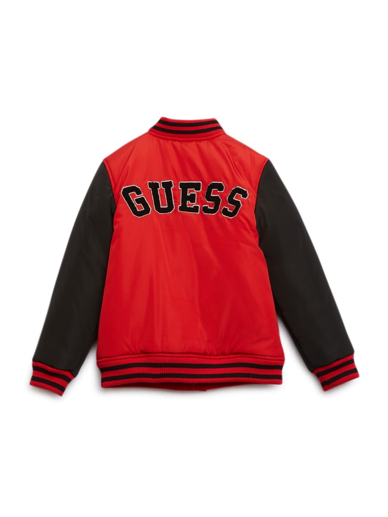 Nylon Varsity Jacket (7-16) | GUESS Factory Ca