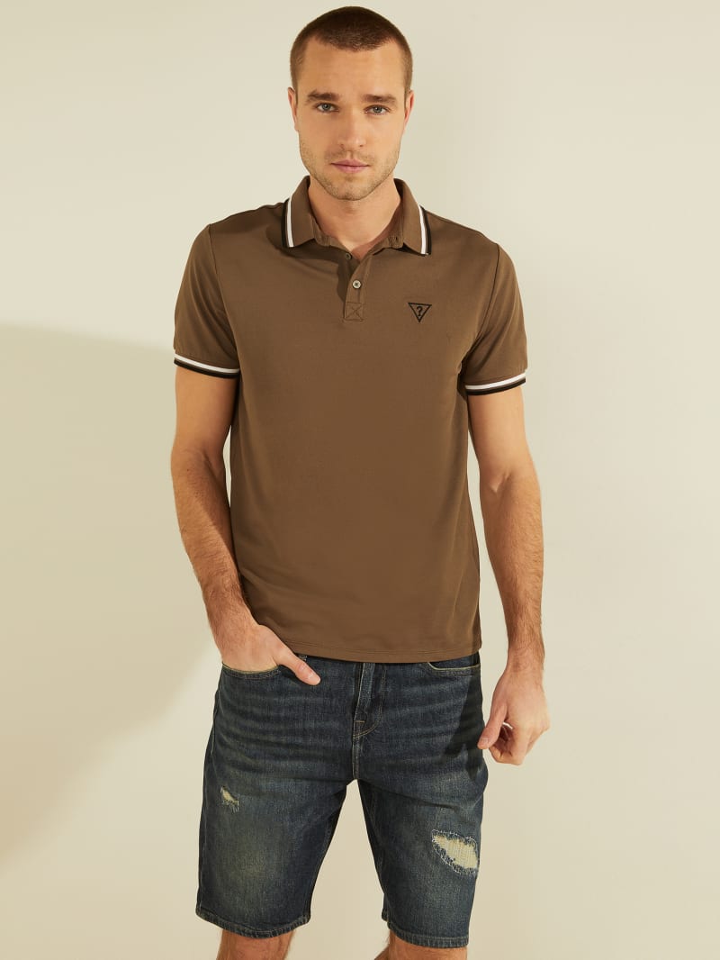 Guess - Sports Pique Logo Polo