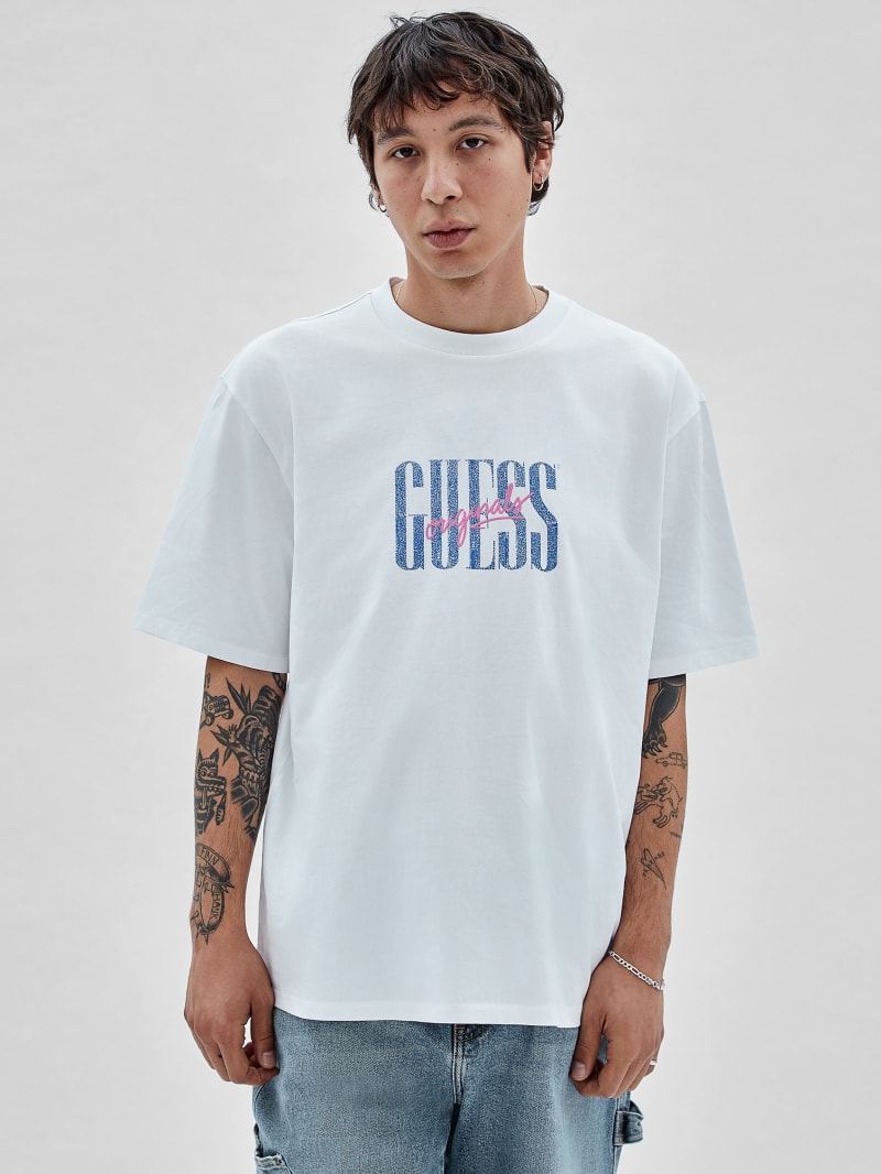 GUESS Originals Washed Logo Tee | GUESS