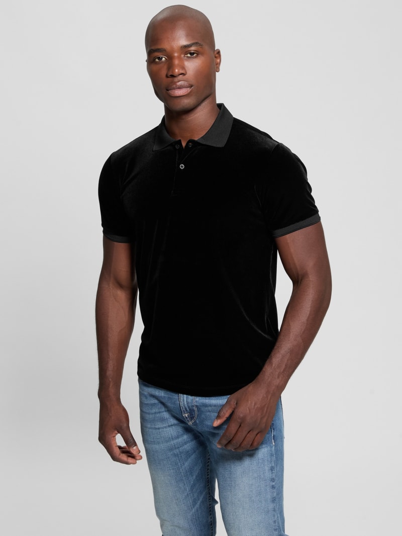 Rio Liquid Velvet Polo | GUESS