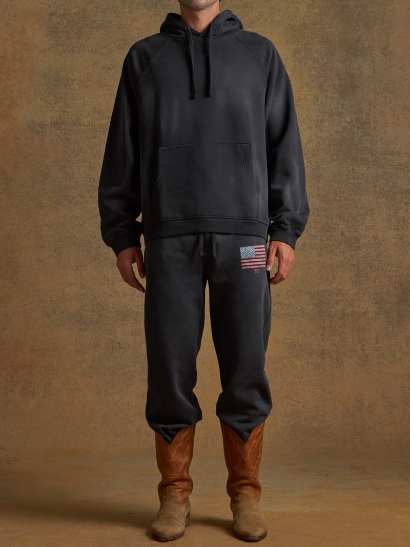 vintage flag sweatpants | GUESS