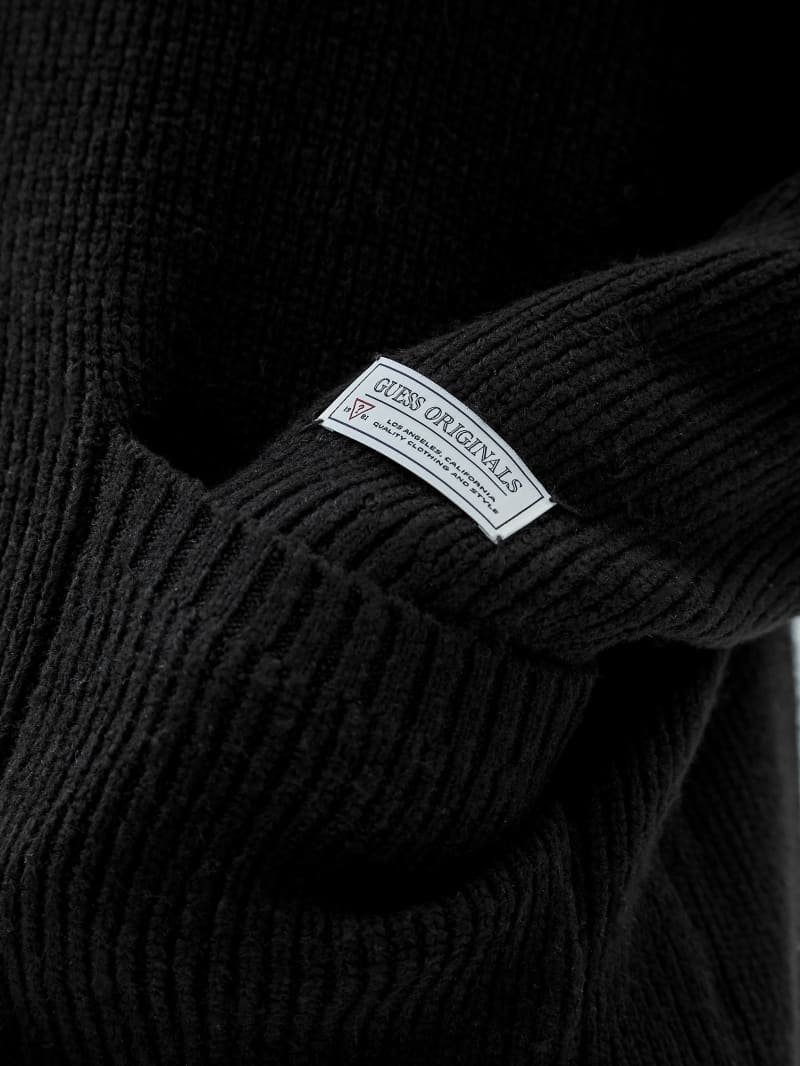 GUESS Originals Label Cardigan | GUESS