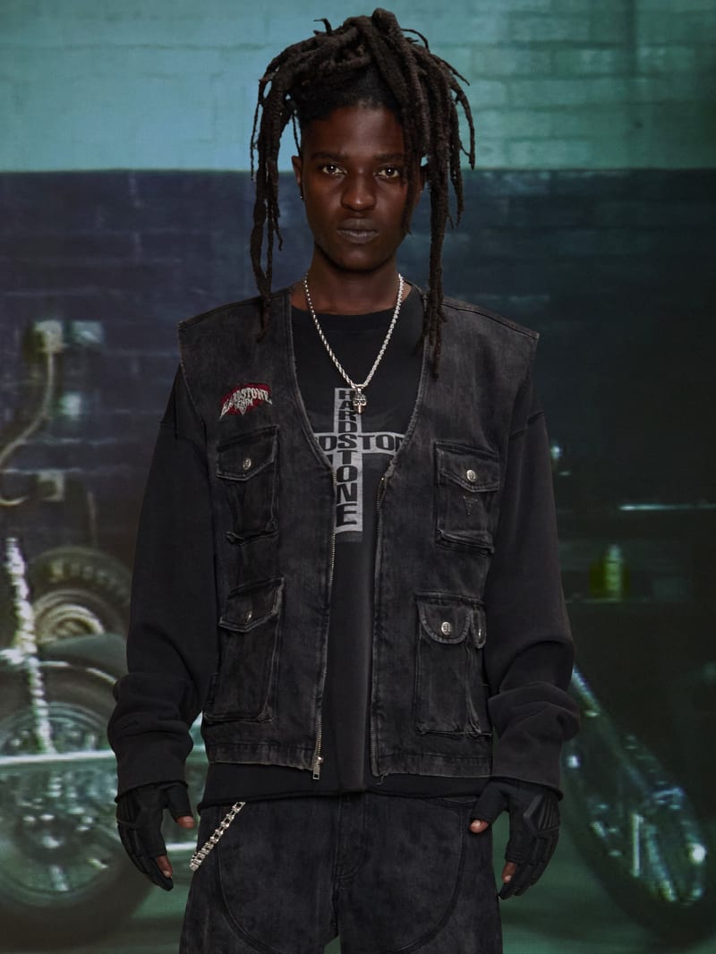 GUESS® HARDSTONE Denim Vest
