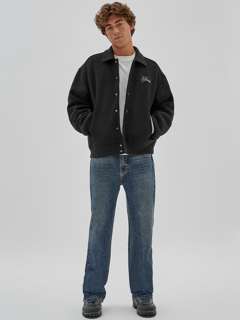 GUESS Originals Wool-Blend Varsity Jacket | GUESS