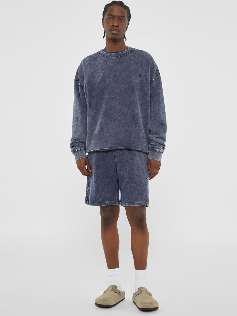 GUESS Originals Acid Wash Terry Shorts | GUESS