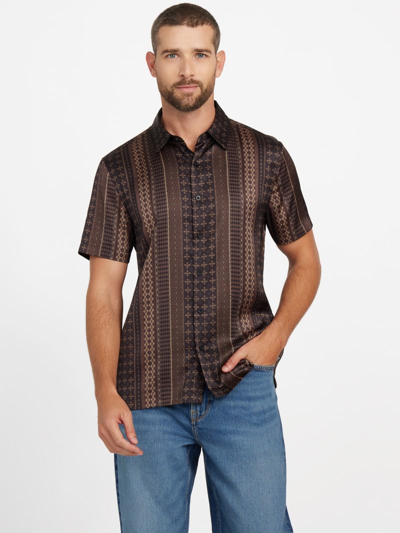 Eco Charm Rio Medallion Shirt | GUESS