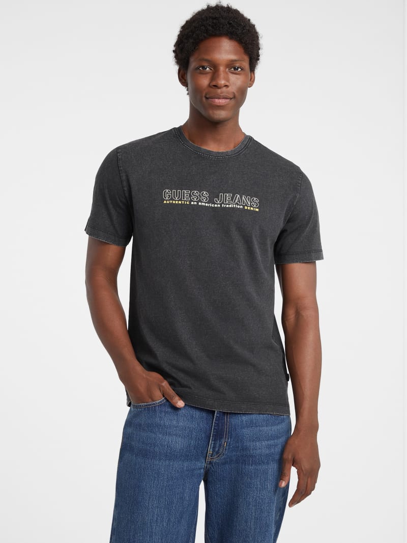 GUESS® Regular Outline Logo Tee