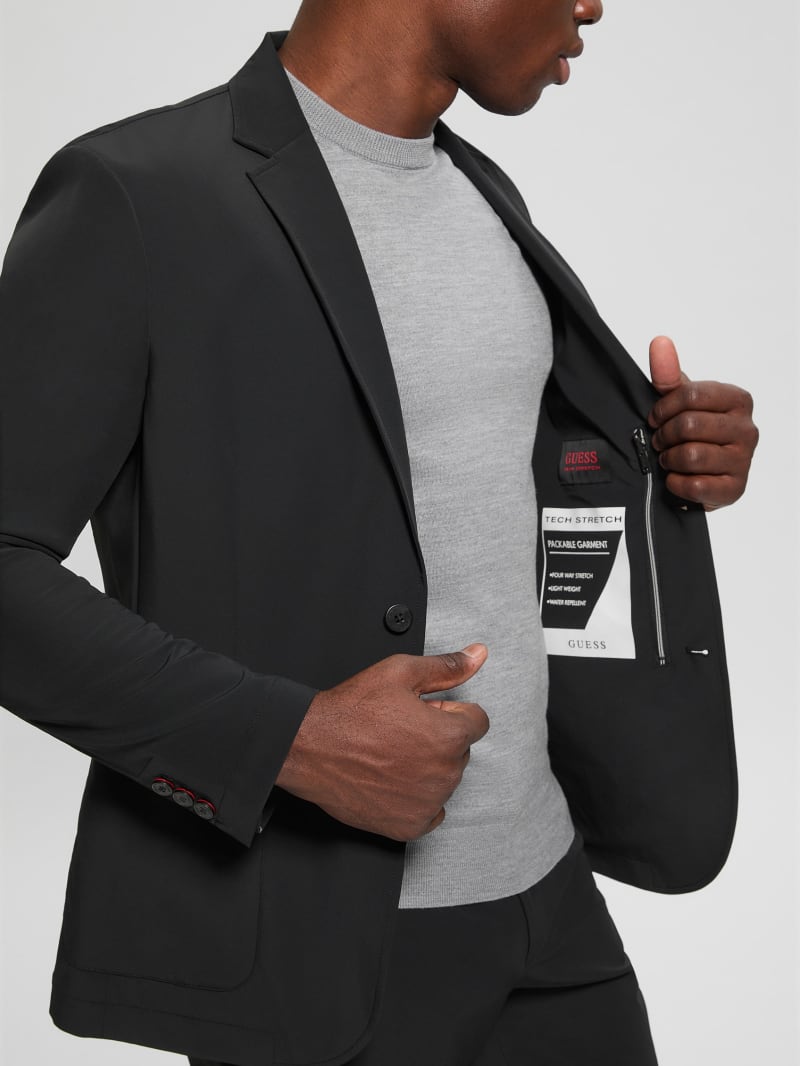 Eco Tyron Packable Nylon Blazer | GUESS Eco Tyron Packable Nylon Blazer | GUESS