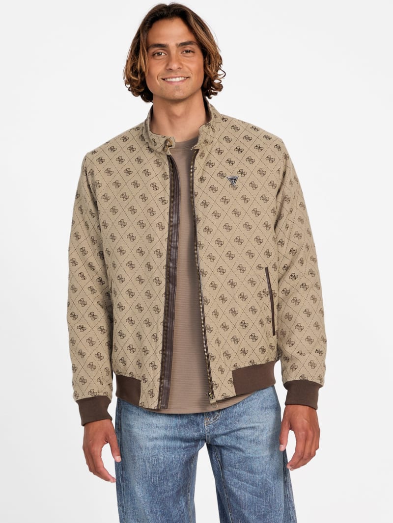 GUESS® Jacquard Monogram Jacket