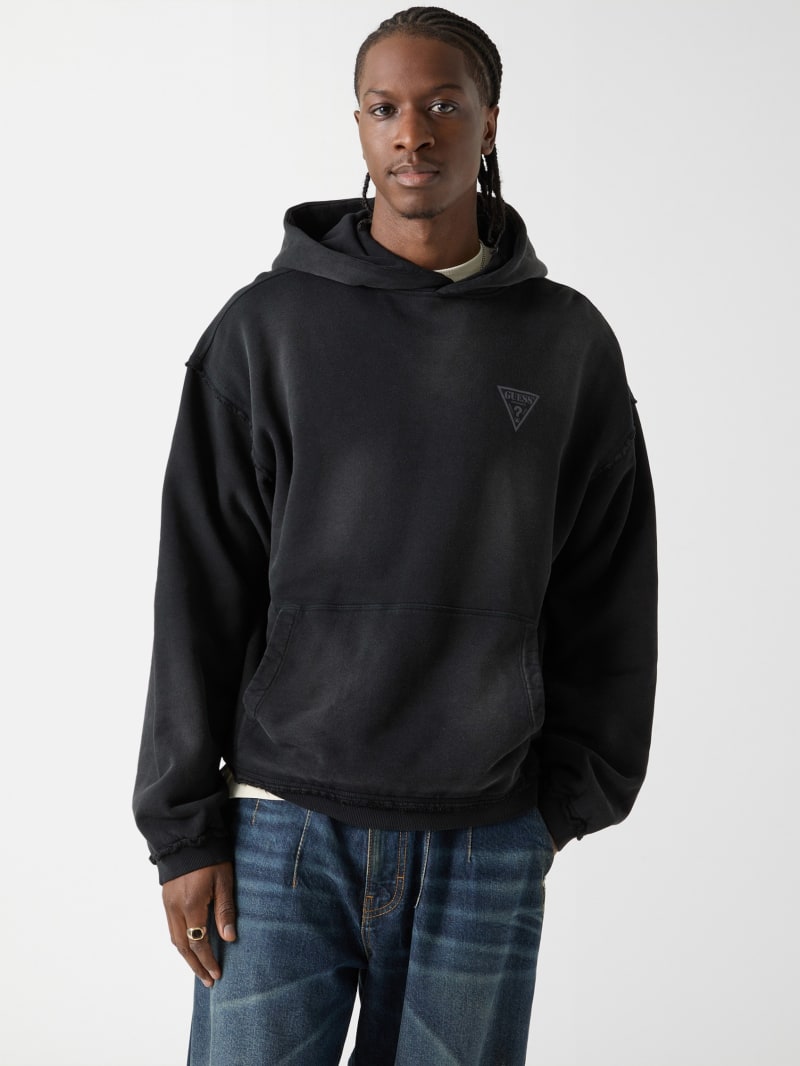 GUESS® GUESS Originals Eco Triangle Logo Hoodie