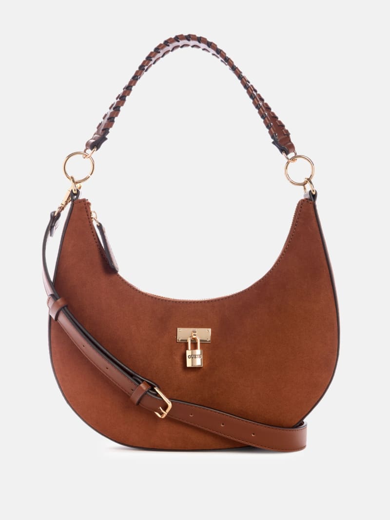 Kaline Faux-Suede Shoulder Bag | GUESS Factory