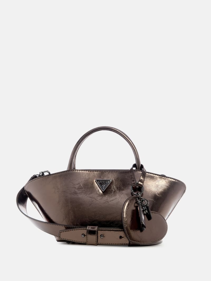 GUESS® Bolena Metallic Mini Satchel