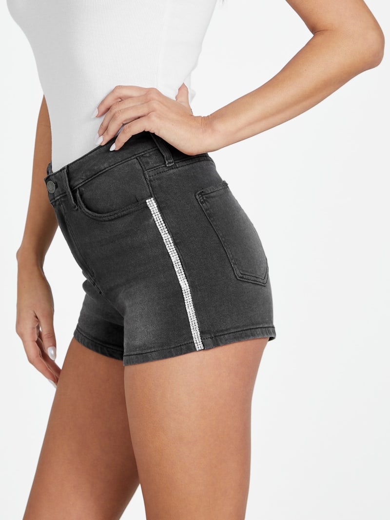 Eco Piatta Ultra High-Rise Shorts | GUESS Factory Ca