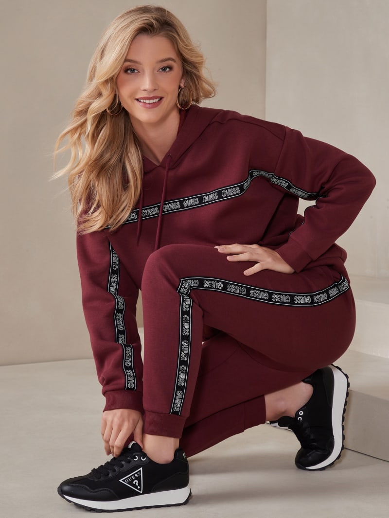 Lexi Logo-Tape Joggers | GUESS Factory Ca