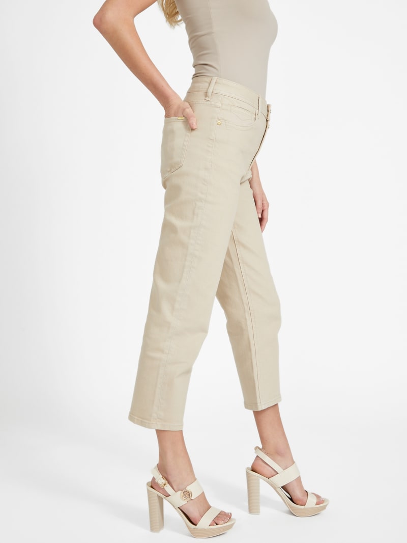 April Cropped Straight Jeans | GUESS Factory