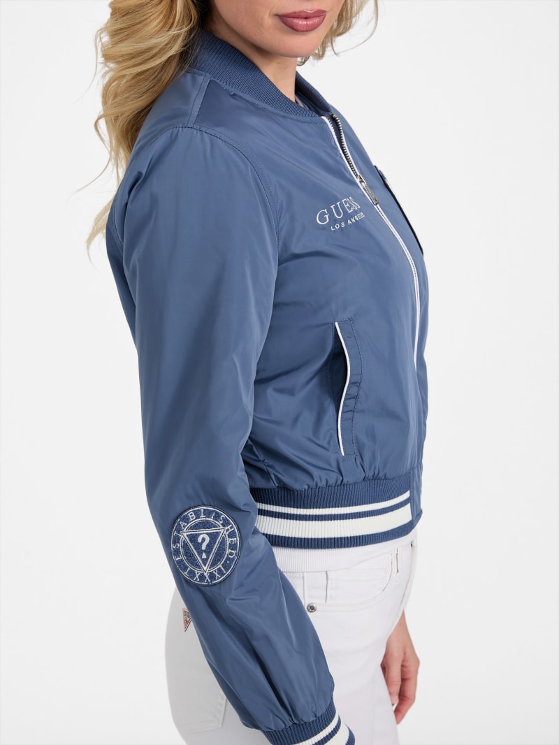 Ralia Varsity Jacket | GUESS Factory Ca
