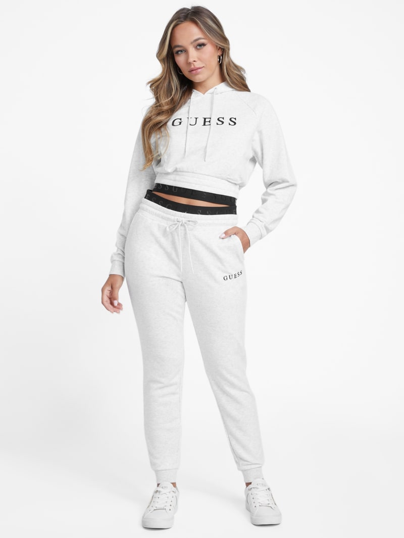 Ivy Terry Logo Joggers | GUESS Factory