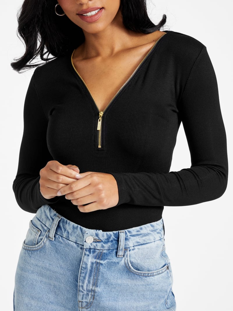 Travis Ribbed Top | GUESS Factory