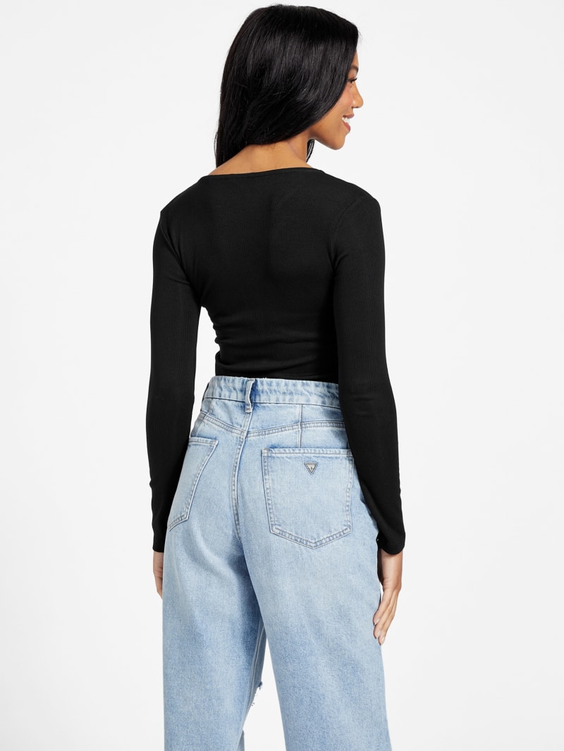 Travis Ribbed Top | GUESS Factory