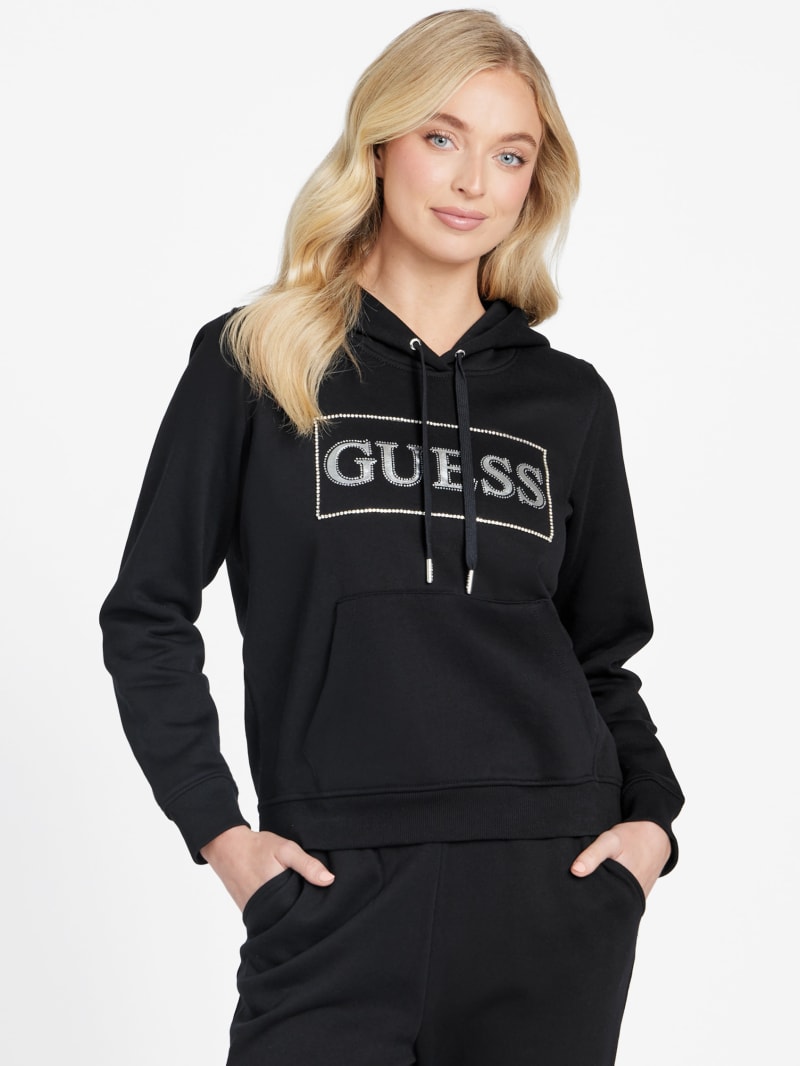 GUESS® Chandail à capuche à logo éco Alice