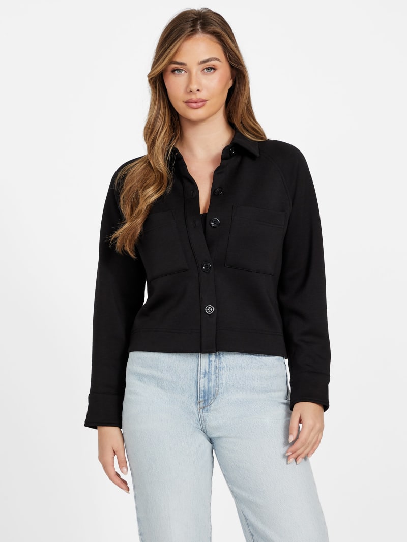 Eco Dove Button-Up Jacket | GUESS Factory