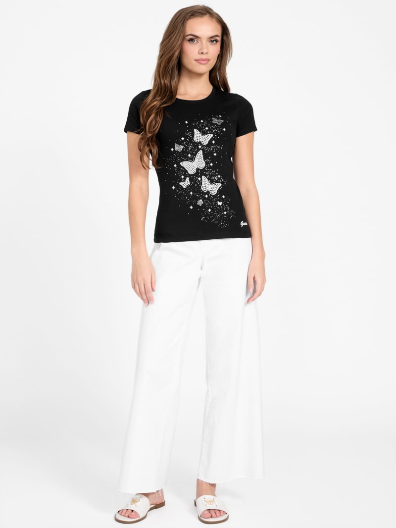Eco Tamera Butterfly Tee | GUESS Factory Ca