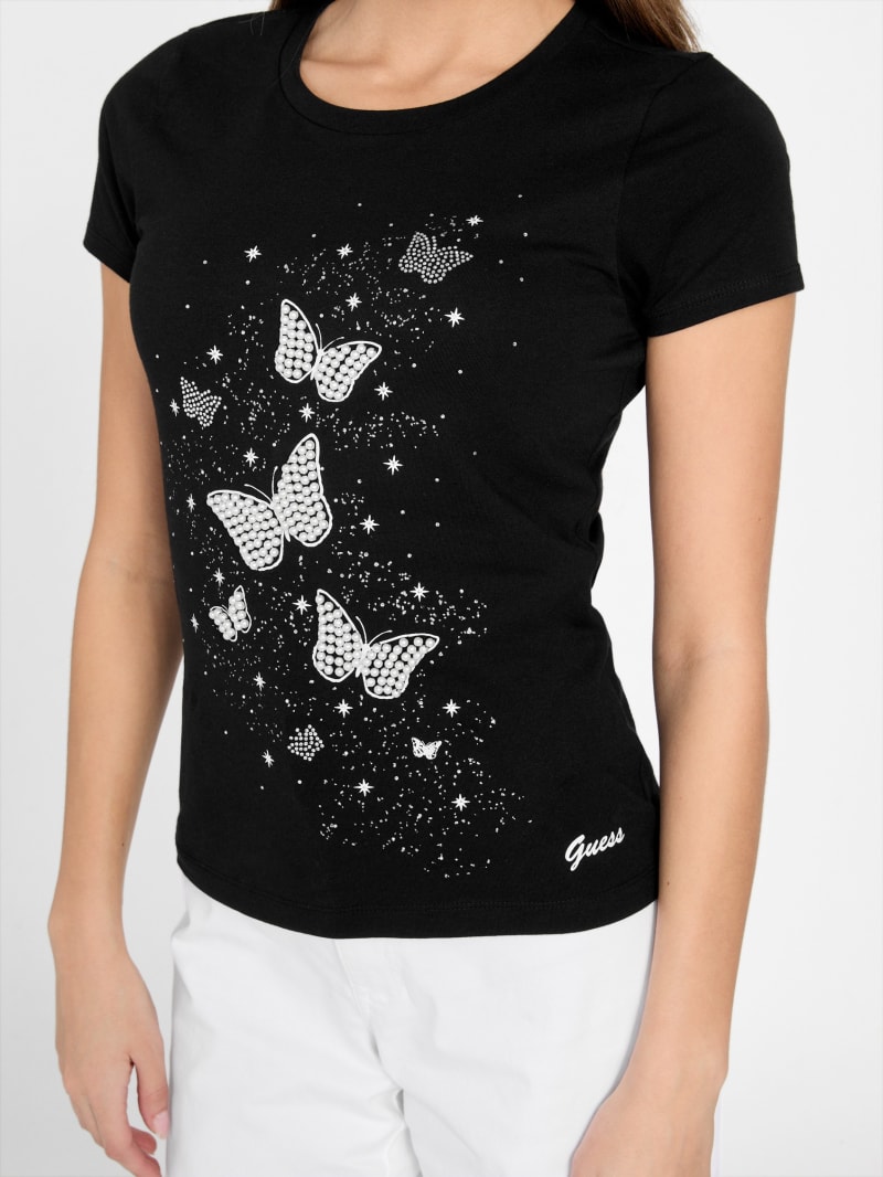 Eco Tamera Butterfly Tee | GUESS Factory