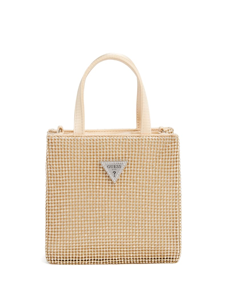 Lua Rhinestone Mini Tote | GUESS Canada
