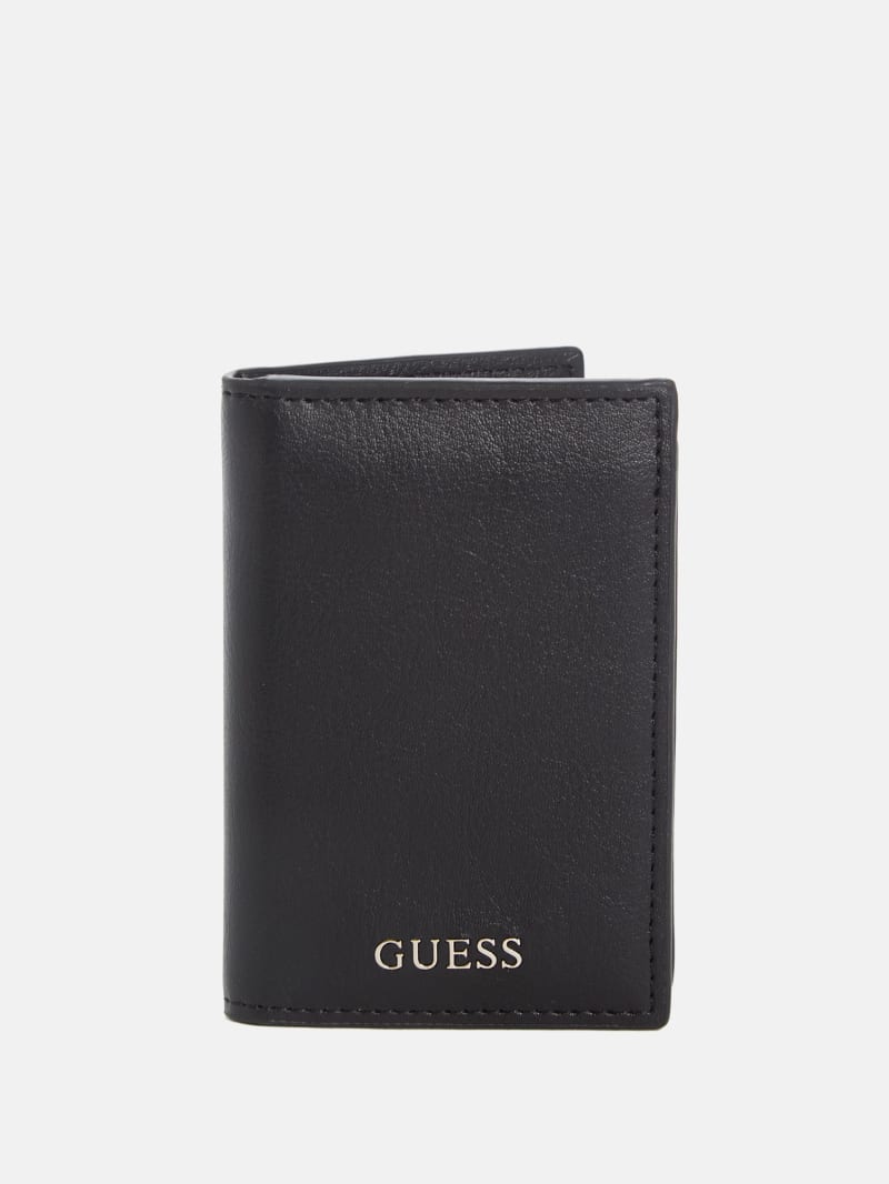 GUESS® Smooth Faux-Leather Bifold Wallet