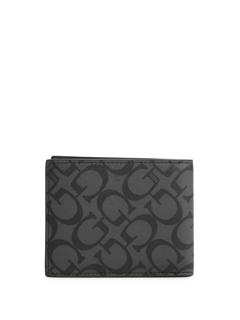 Color-Block Logo Bifold Wallet | GUESS Factory Ca