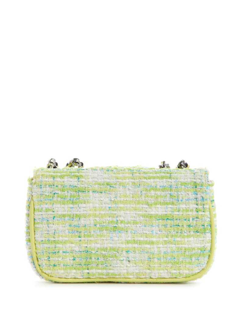 Guess Cessily Tweed Convertible Mini Bag Tl767978 Lmu