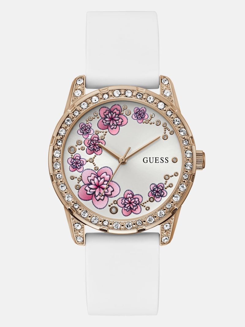 Rose Gold-Tone Analog Watch | GUESS Factory