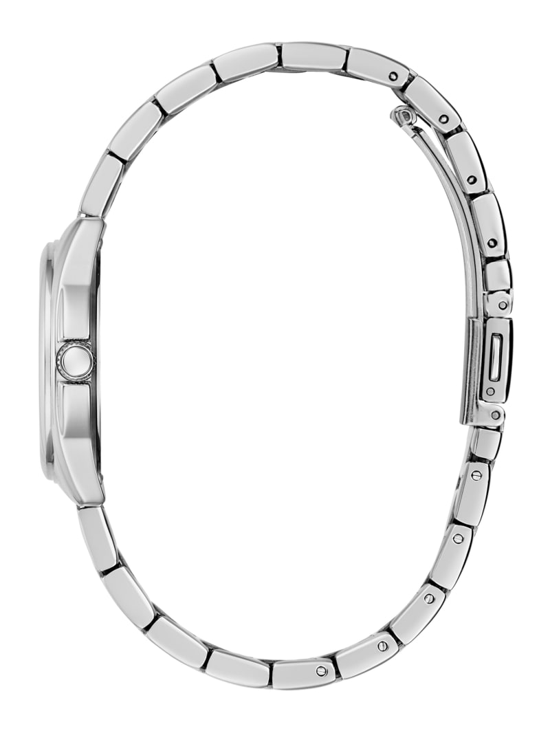 Silver-Tone Analog Watch | GUESS Factory