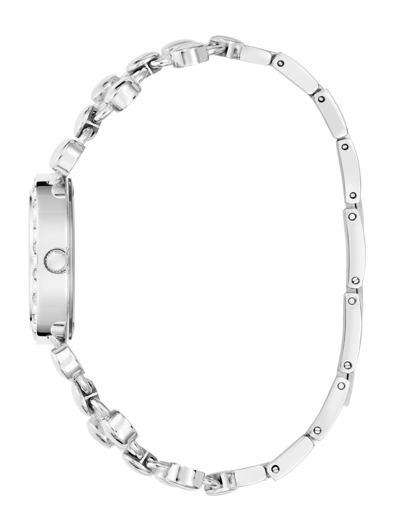 Silver-Tone Analog Watch | GUESS Factory Ca