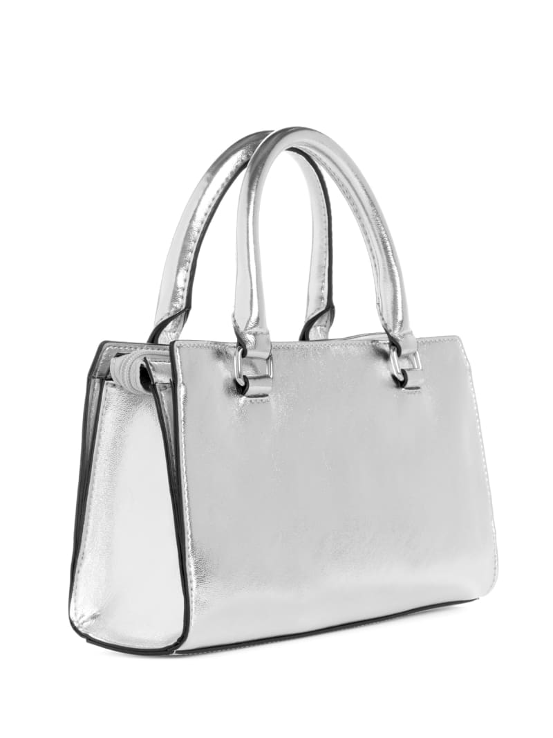 Gabina Metallic Mini Satchel Guess Factory Ca