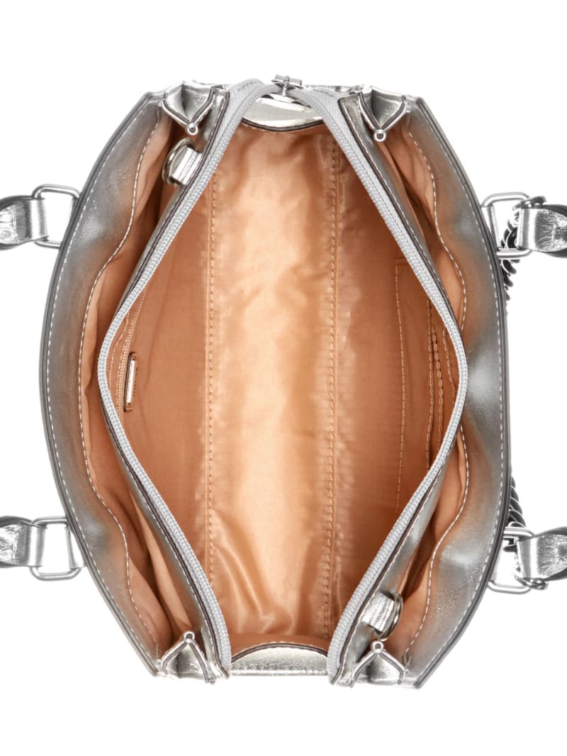 Gabina Metallic Mini Satchel Guess Factory Ca