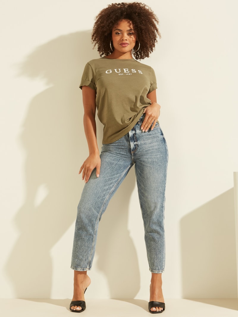 GUESS Eco 1981 Rolled Cuff Logo Tee | Mall of America®