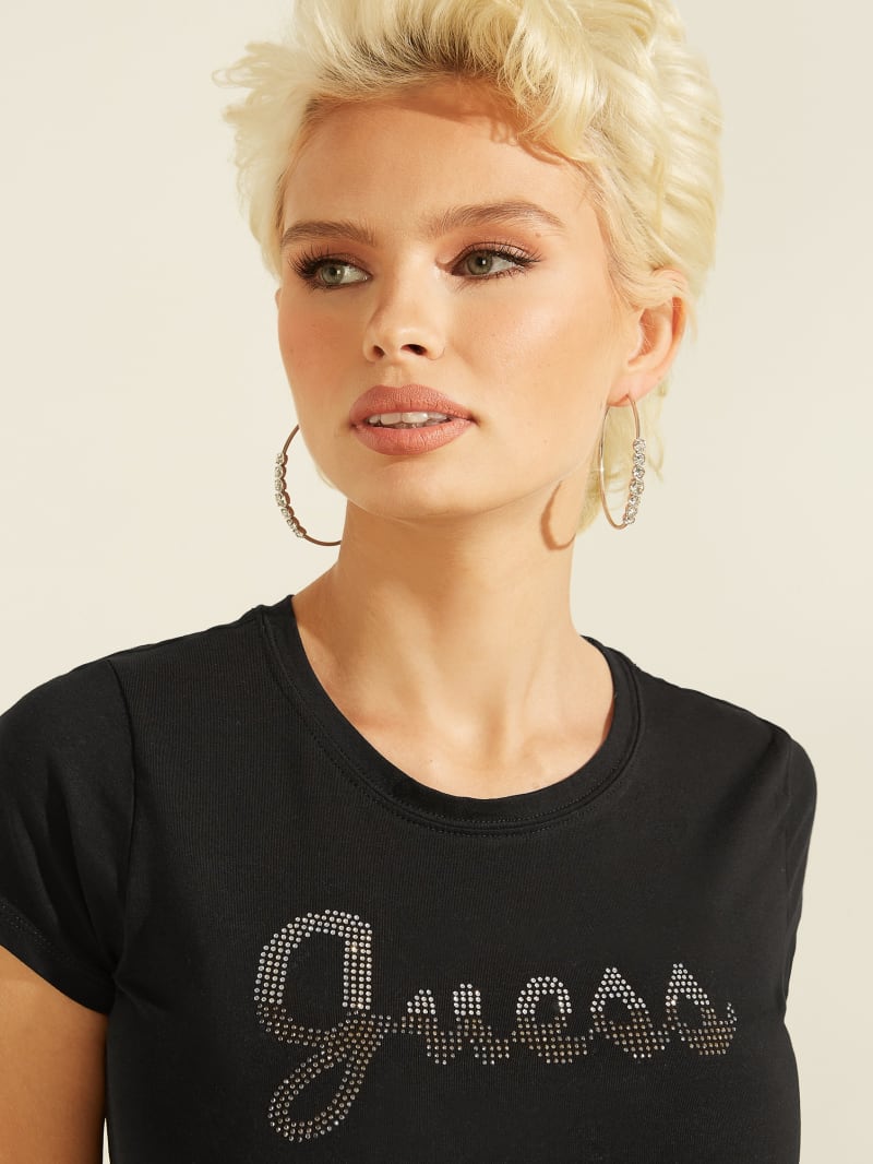 Guess - Split Script Logo Tee