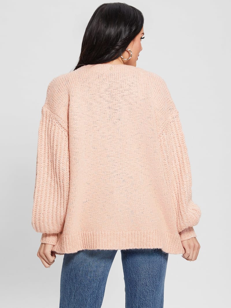 Eco Hiro Knit Cardigan Sweater | GUESS