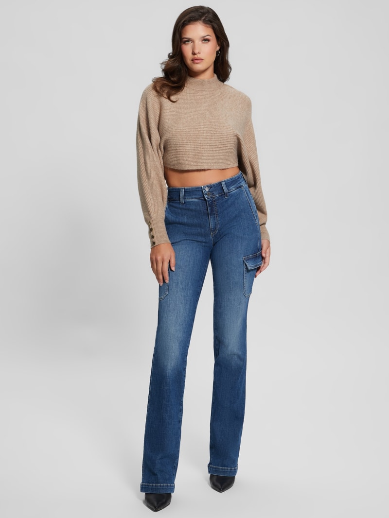 Cargo Mini Bootcut Jeans | GUESS
