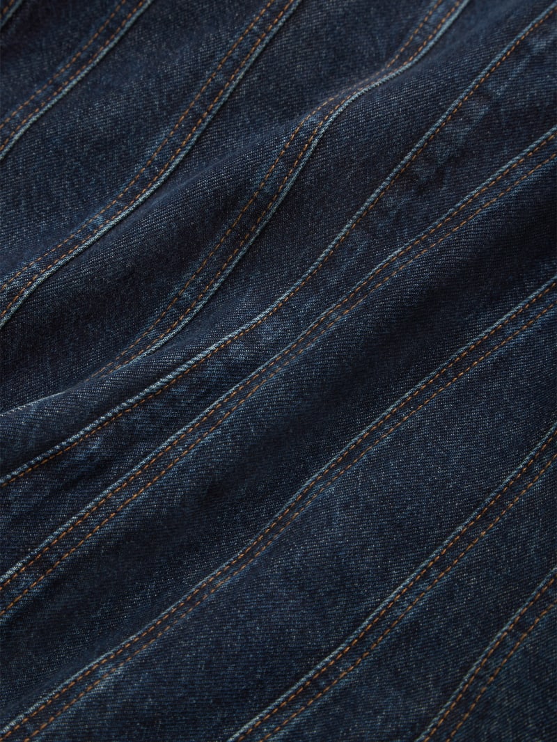 panel denim coat | GUESS