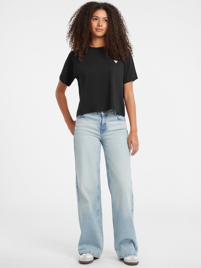 Boxy Mini Triangle Tee | GUESS