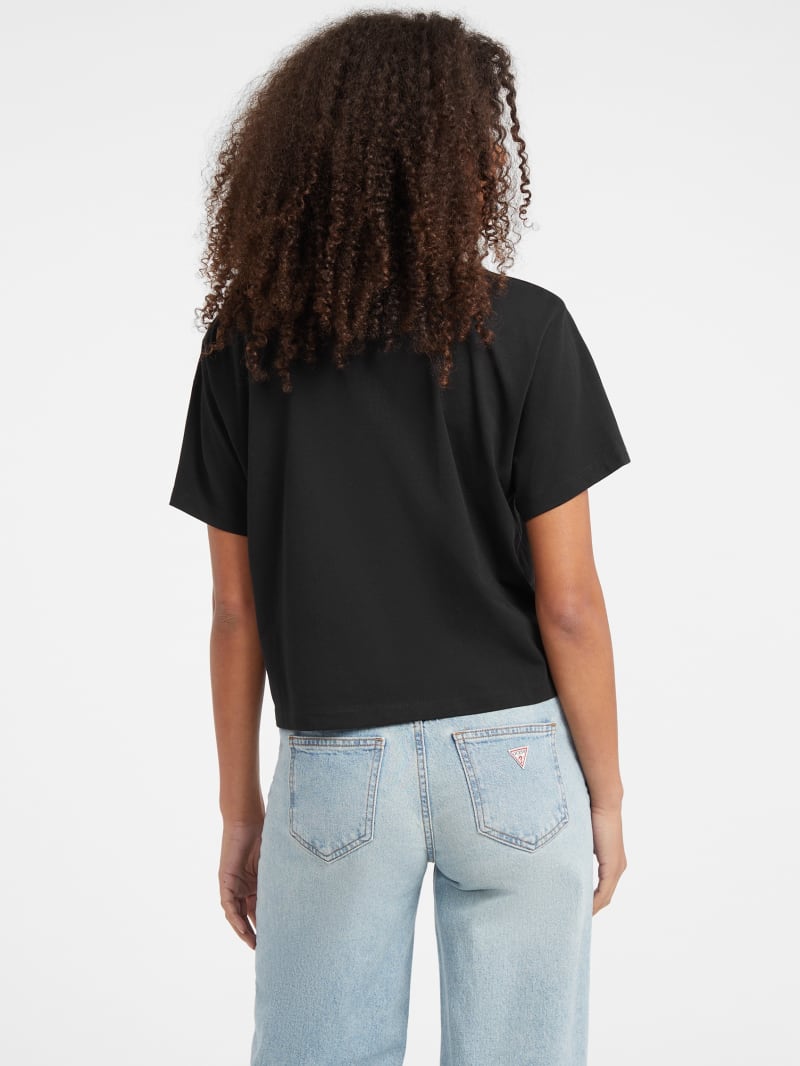 Boxy Mini Triangle Tee | GUESS