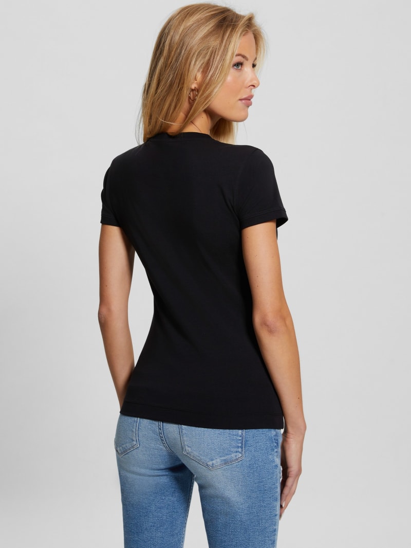 Eco Leo Signature Triangle Tee | GUESS Canada