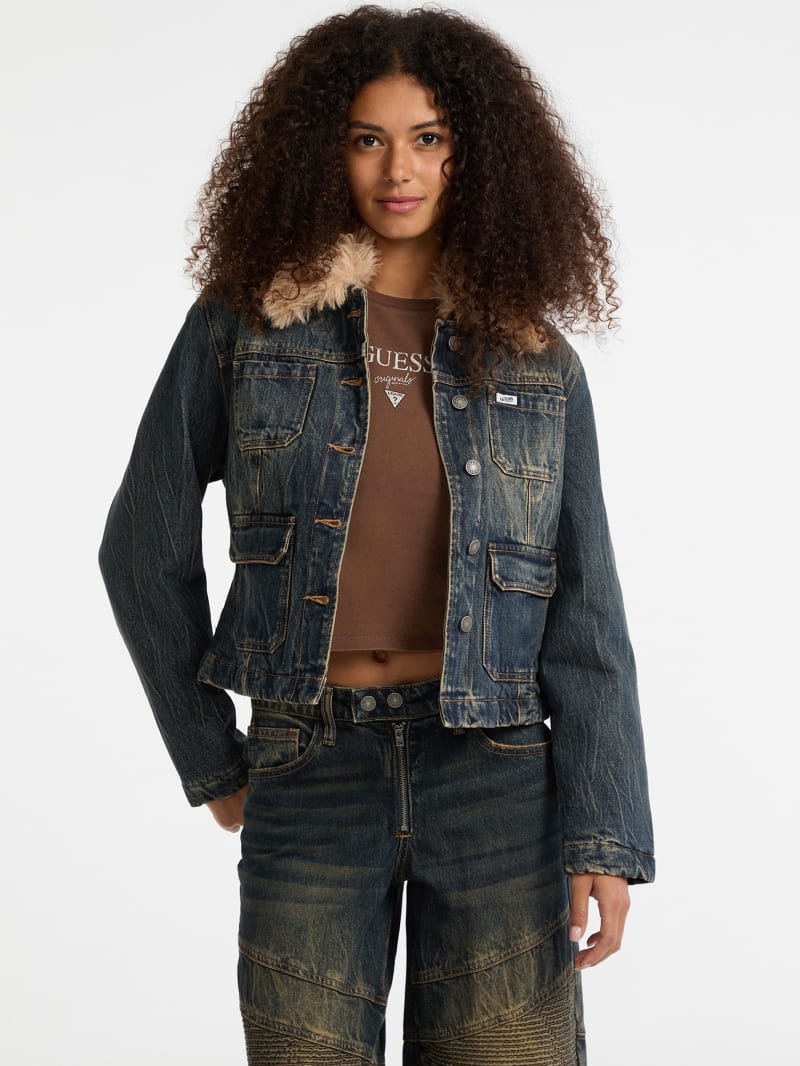 guess question mark jacket