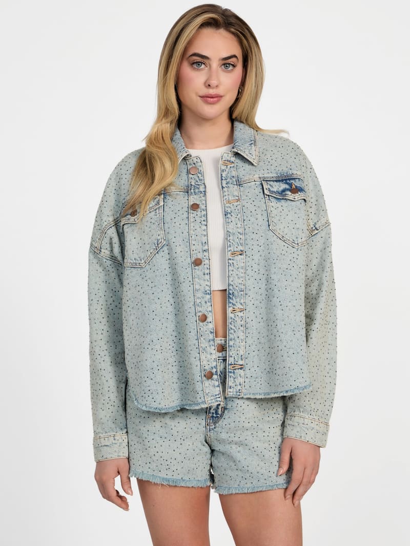 Western Denim Shacket | GUESS