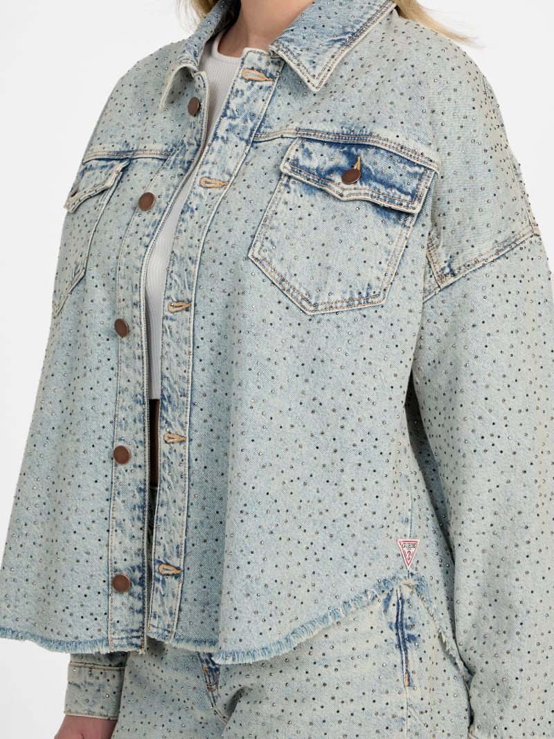 Western Denim Shacket | GUESS