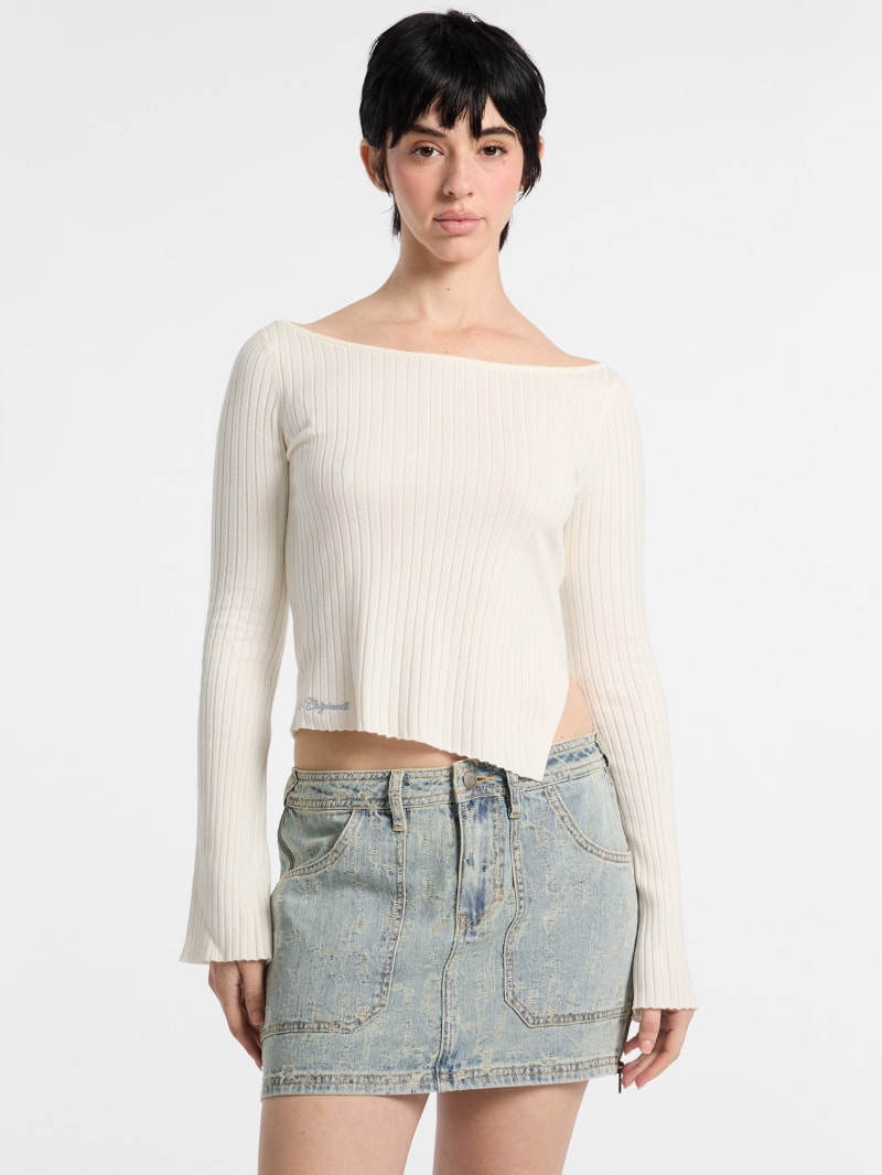 GUESS Originals Off-Shoulder Sweater | GUESS Jeans