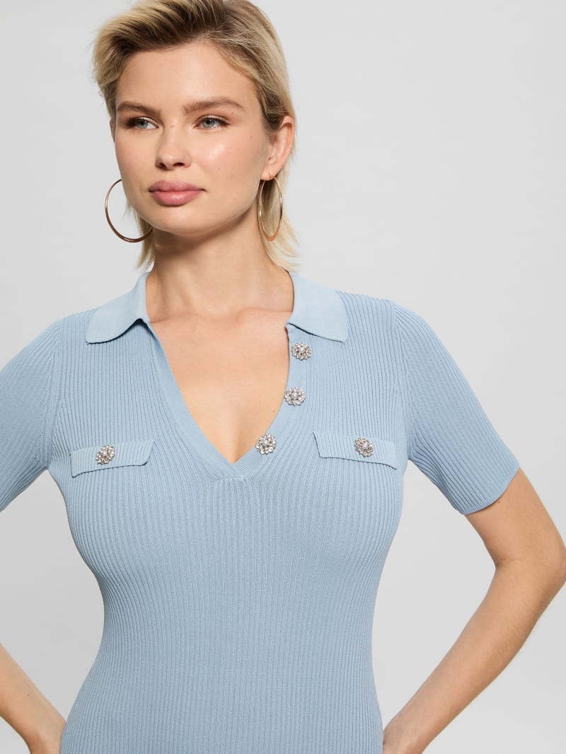 Paula Polo Sweater Dress | GUESS
